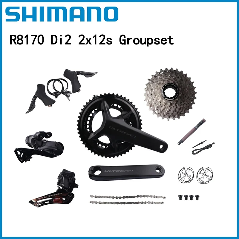 Shimano R8170 Di2 2x12S R8100 For Road Bicycle 170mm/172.5mm/175mm ...
