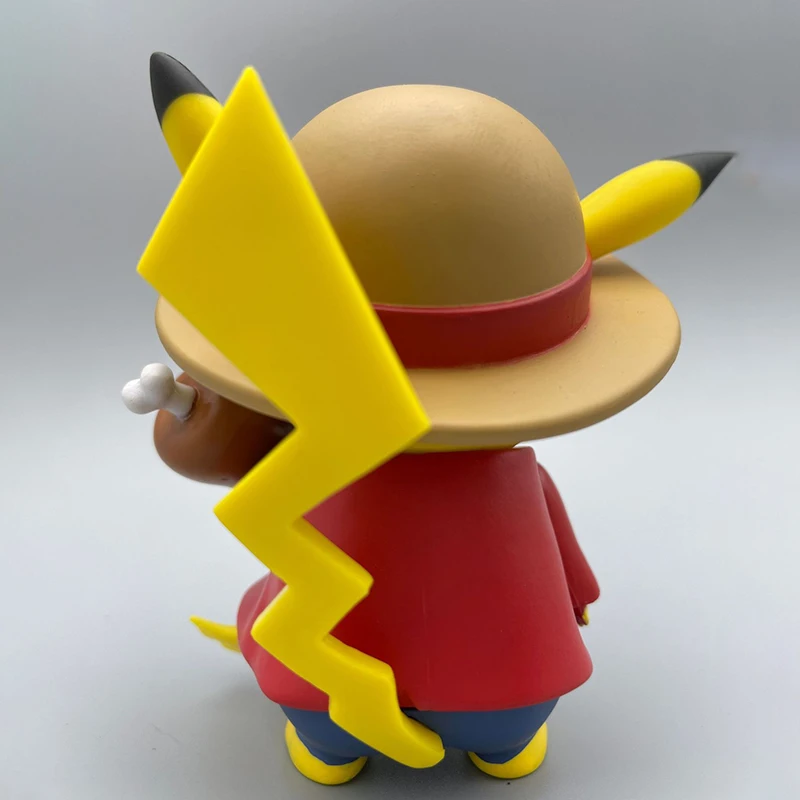 Pokemon Pikachu One Piece Luffy Majin Buu | One piece Merchandise | Up ...