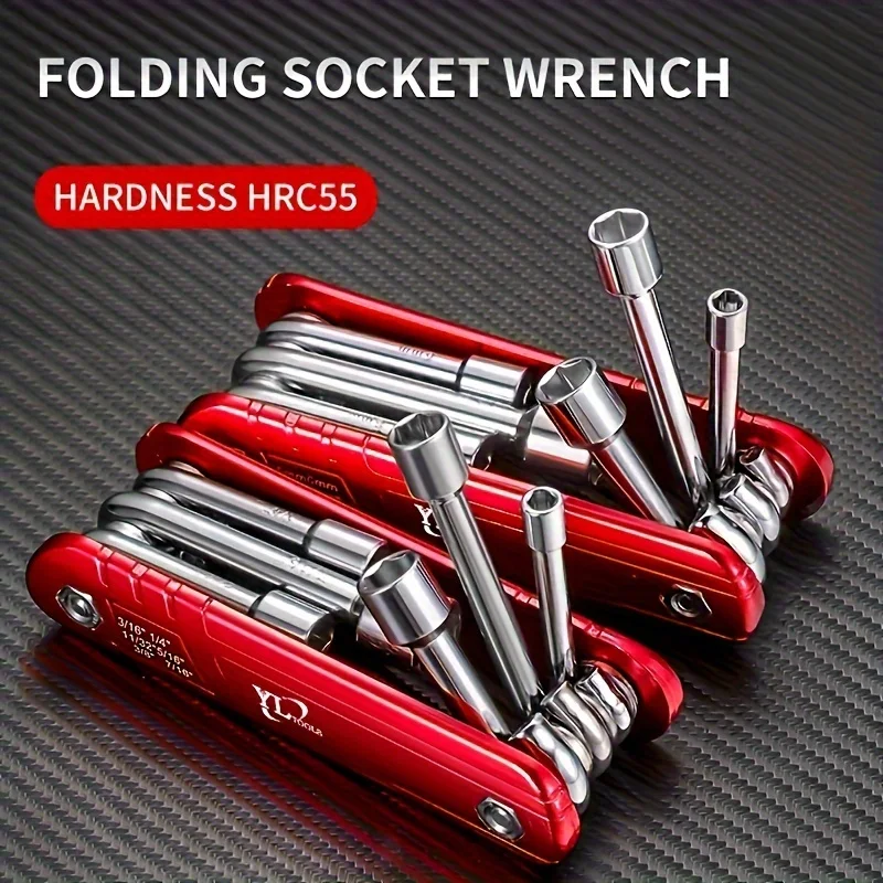 6-In-1-Folding-Socket-Wrench-Set-Multi-Functional-Portable-Metric-Or ...