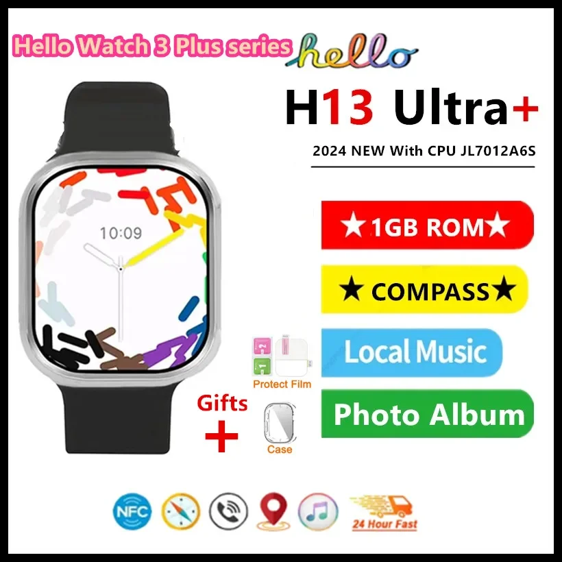 H13-Ultra-Plus-Smart-Watch-Hello-Watch-3-Series-Amoled-Screen-49mm ...