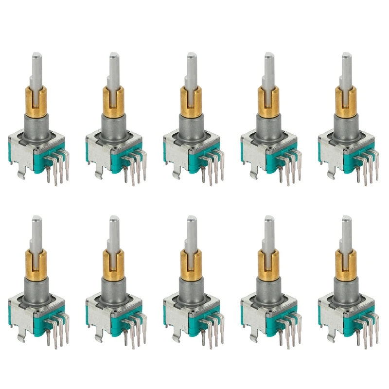 10X-EC11EBB24C03-Dual-Axis-Encoder-With-Switch-30-Positioning-Number-15 ...