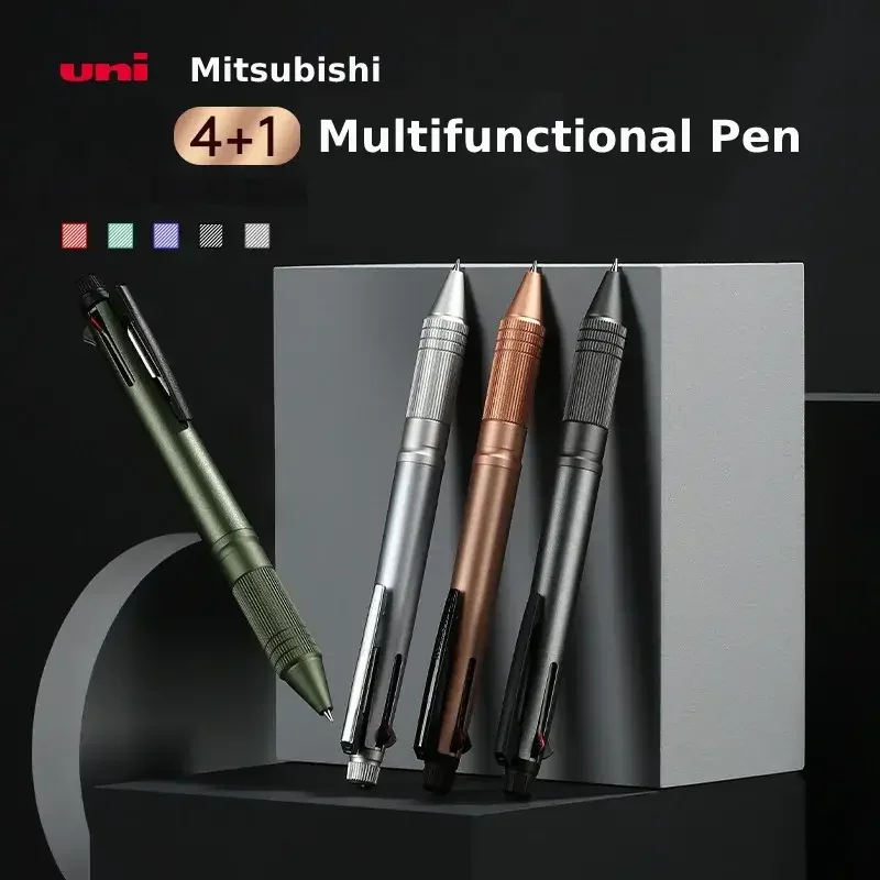 Uni-4-1-Multi-Pen-Japan-Jetstream-Metal-Edition-0-5mm-4-Colors-Ink ...