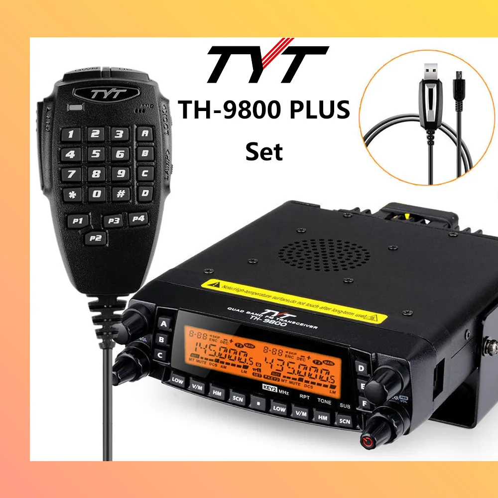 Latest-version-TYT-TH-9800-Plus-Car-Radio-Base-Station-50W-Repeater ...