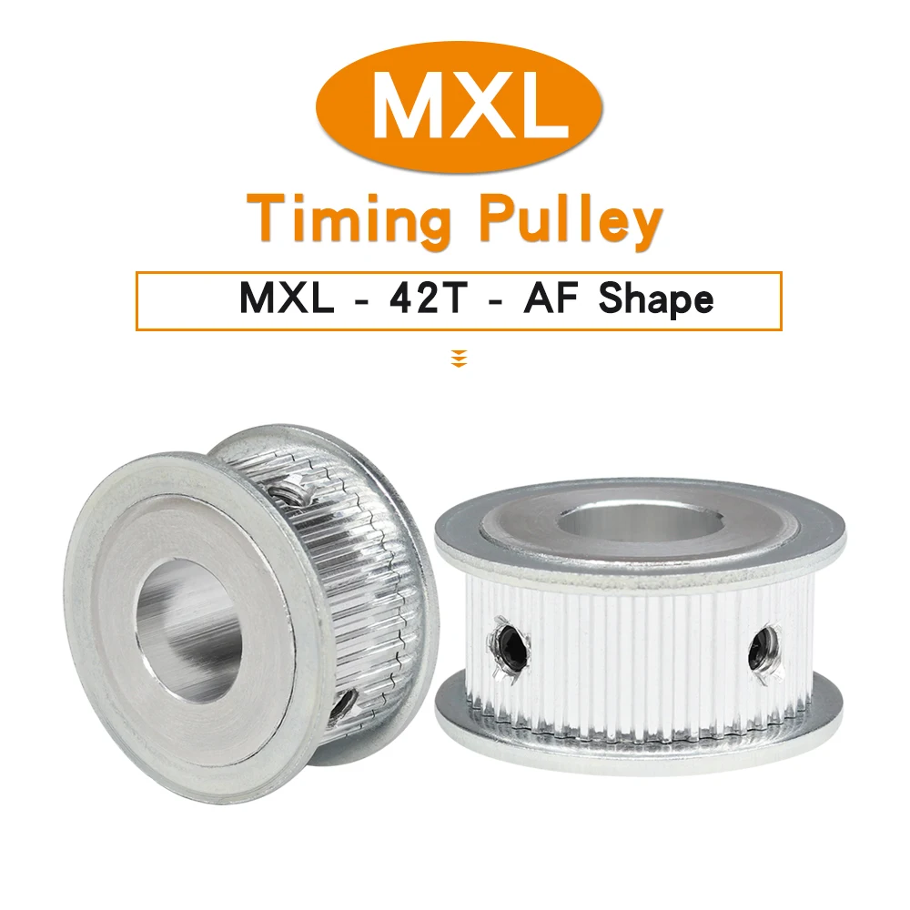 MXL-42T-Pulley-Wheel-Bore-6-8-10mm-Alloy-Pulley-Teeth-Pitch-2-032mm ...