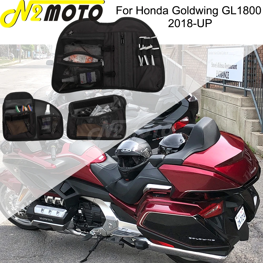 Motorcycle Trunk Lid Fitted Lining Organizer | Honda Goldwing Gl1800 ...