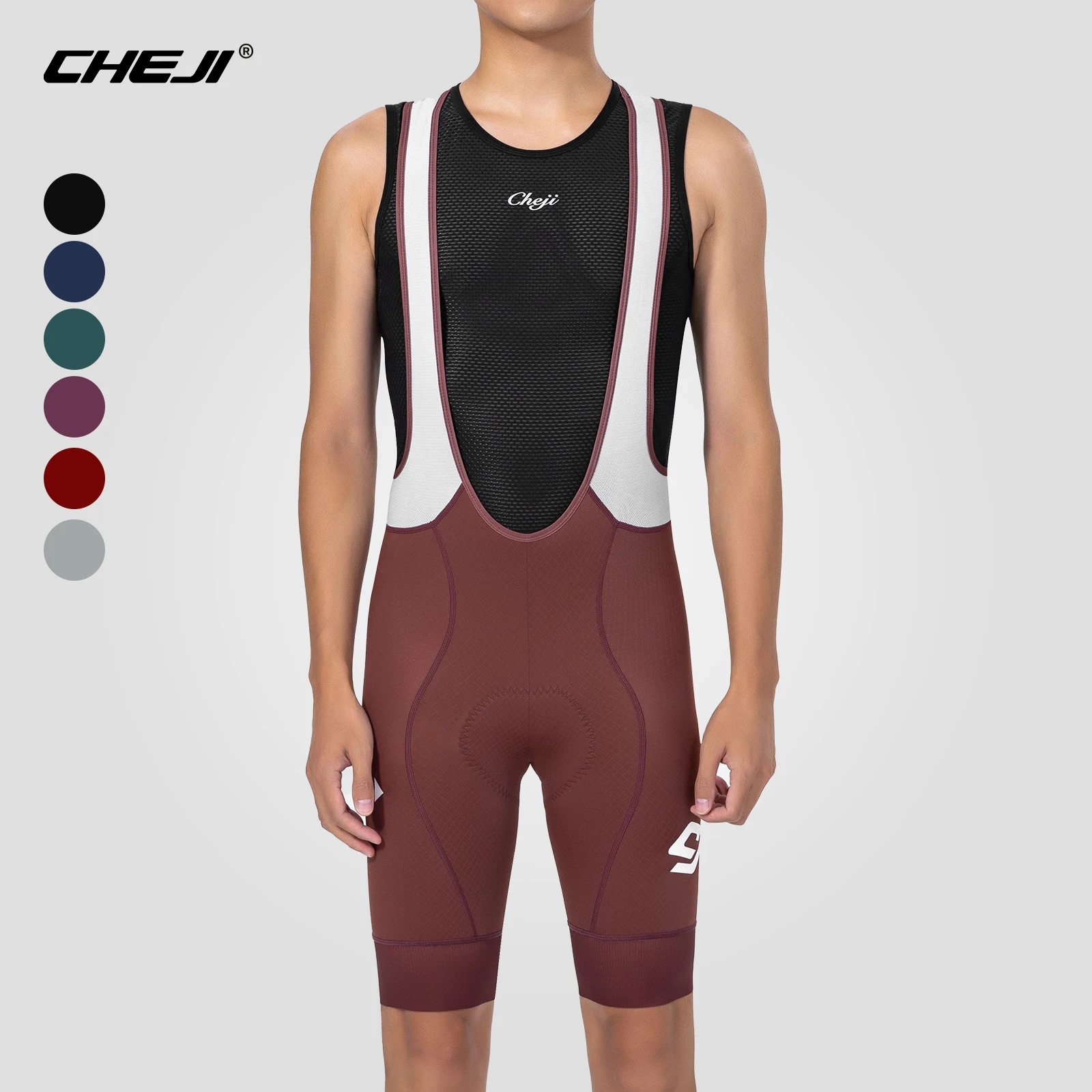 CHEJI-Cycling-Bib-Shorts-for-Men-Tights-Pants-6-Colors-Sports-Cycling ...