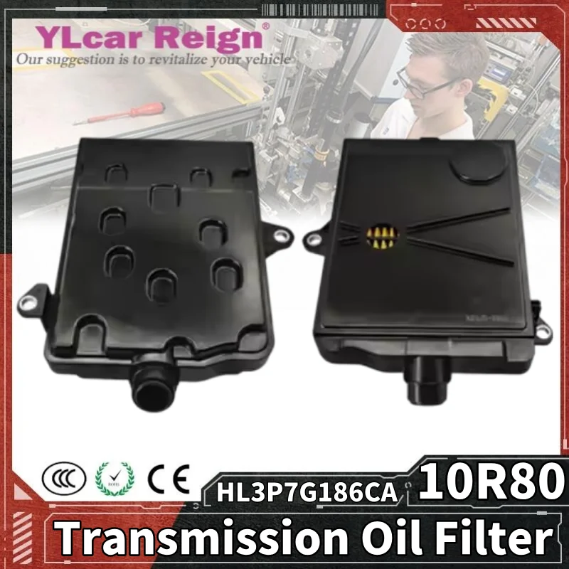 10R80 Auto Transmission Oil Filter for Ford Ranger Mustang Expedition ...