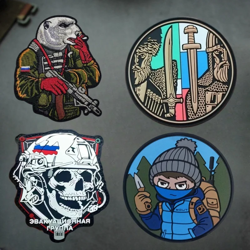 Russian-PVC-Patches-Chevrons-Anti-terrorism-Morale-Badge-Tactical ...