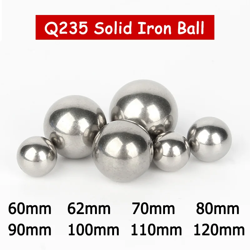 1pcs-80-90-100-110-120mm-Solid-Iron-Balls-Q235-Carbon-Steel-High ...