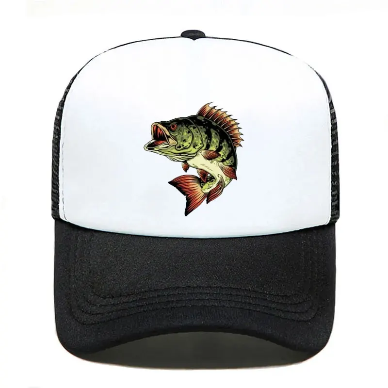 Bass-Shark-Fishing-Deer-Hunting-Baseball-Cap-Bass-Pro-Outdoor-Sun-Visor ...