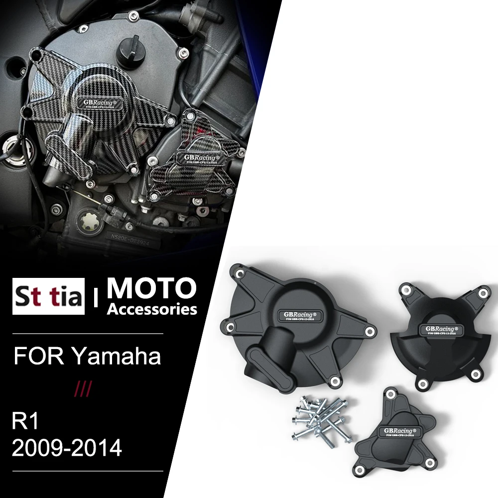 YZF-R1 Motorcycles Engine Cover For Yamaha YZF-R1 YZF R1 2009 2010 2011 ...