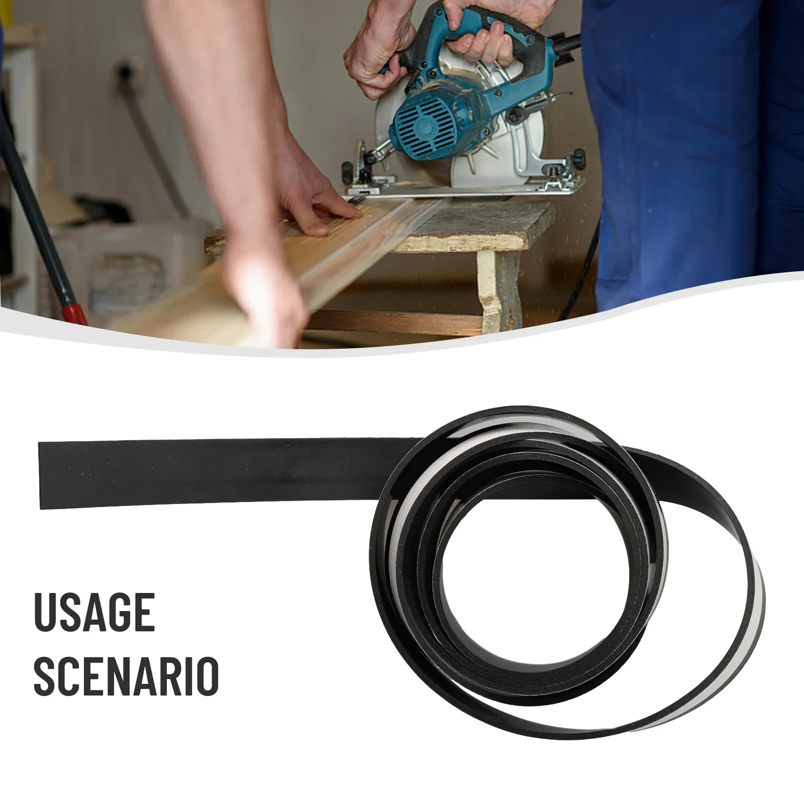 Rubber-1-Pc-1-4m-Guide-Splinter-Guard-Replacement-Strip-For-Track-Saw ...