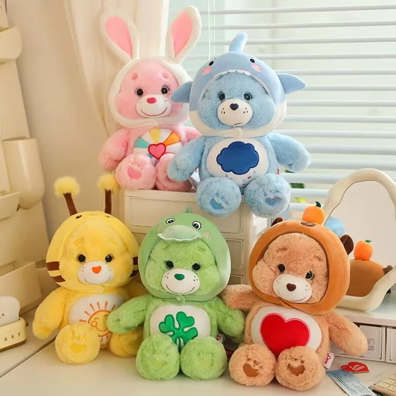 Kawaii-Miniso-Cross-Dressing-Series-Care-Bears-Plush-Teddy-Bear-Cos ...