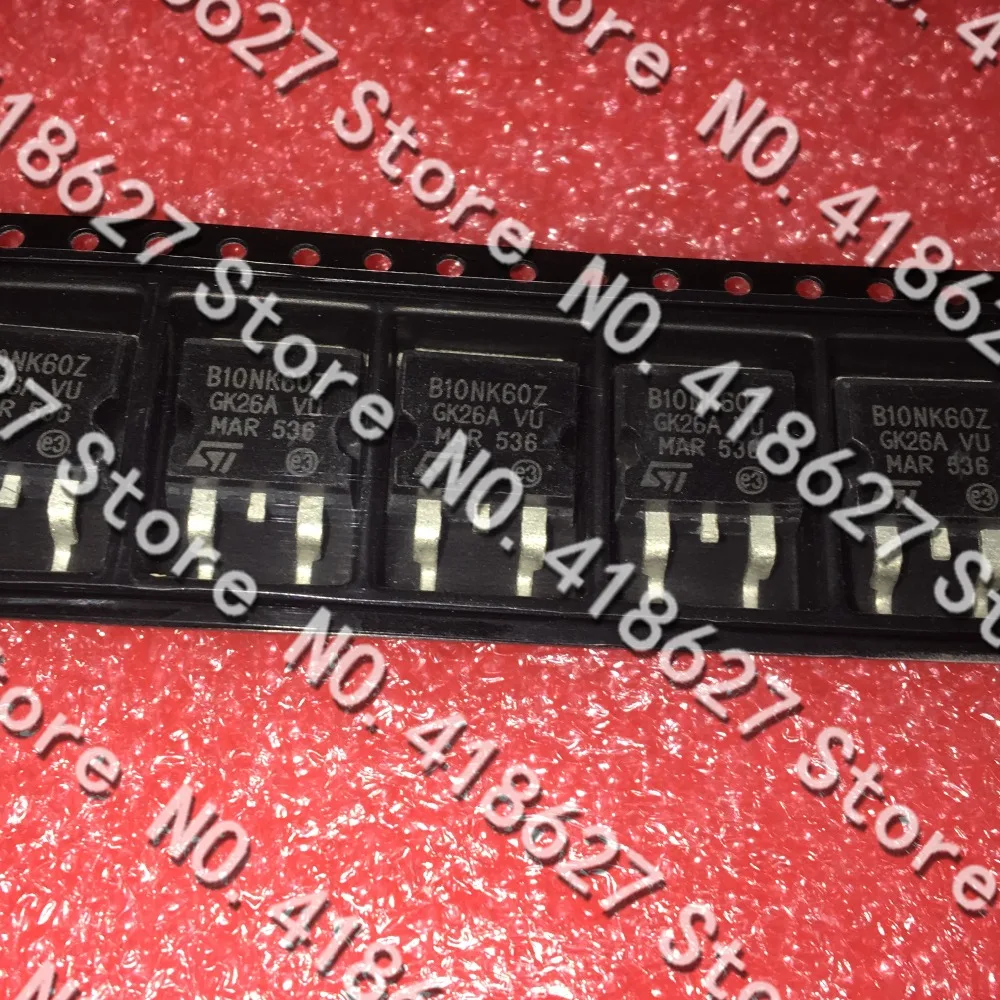 50PCS/LOT B10NK60Z STB10NK60Z TO 263 10A / 600V N Channel Field Effect ...