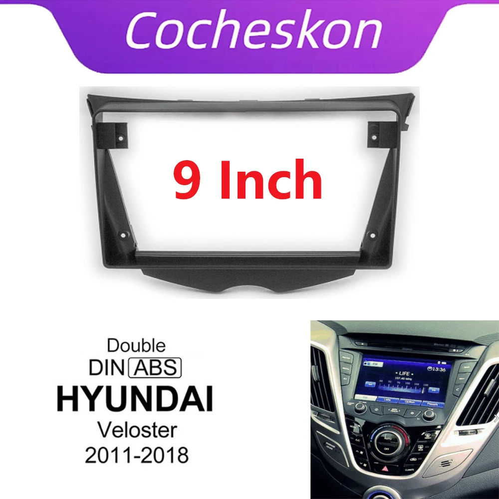 Car-2Din-Radio-Stereo-Fascia-Frame-for-Hyundai-Veloster-2011-2017-9-Big ...