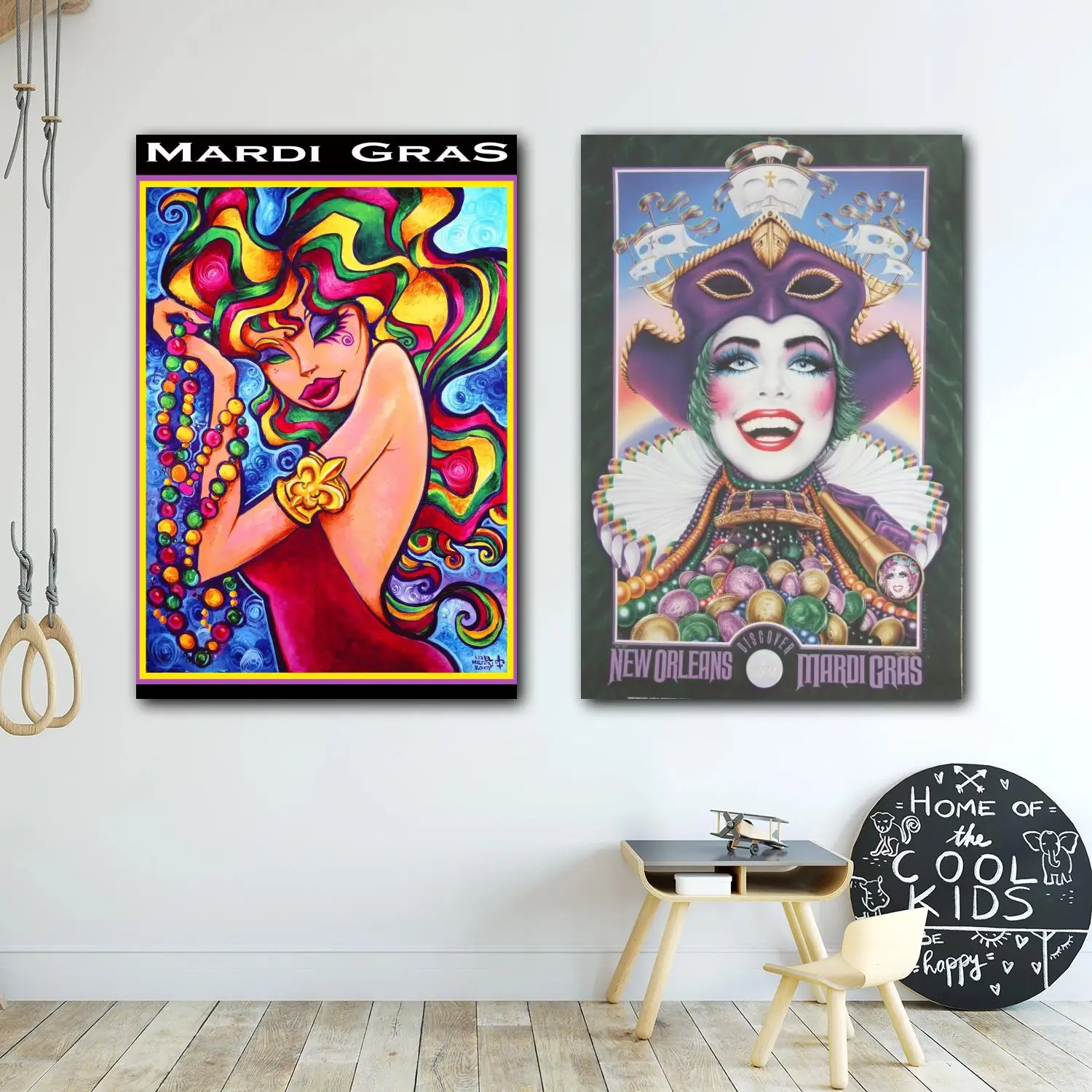 Mardi Gras Poster Art