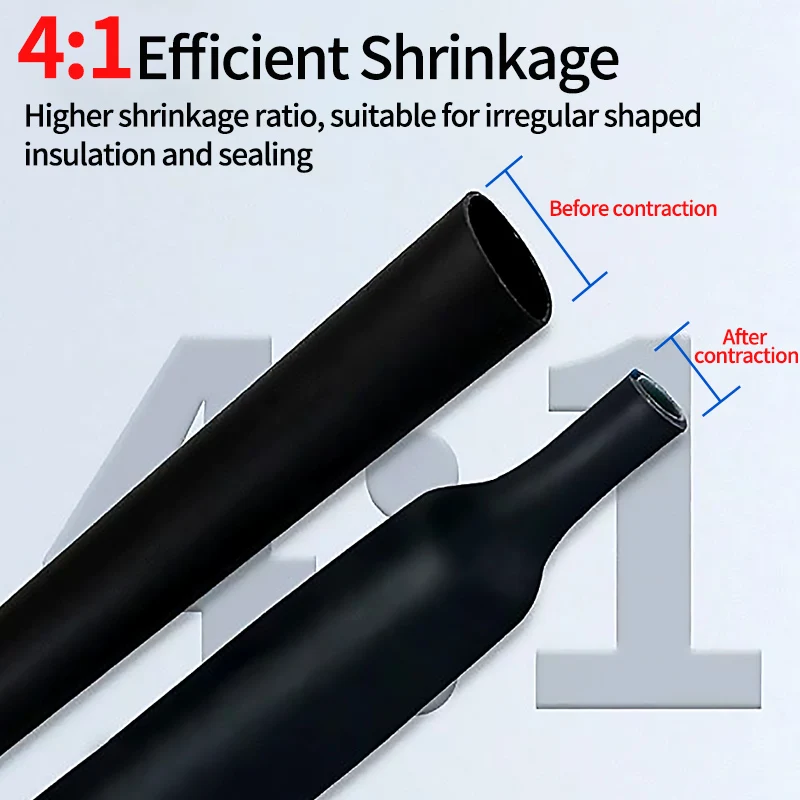 100-Meters-10M-4-1-Heat-Shrink-Tube-with-Glue-Polyolefin-Shrinking ...