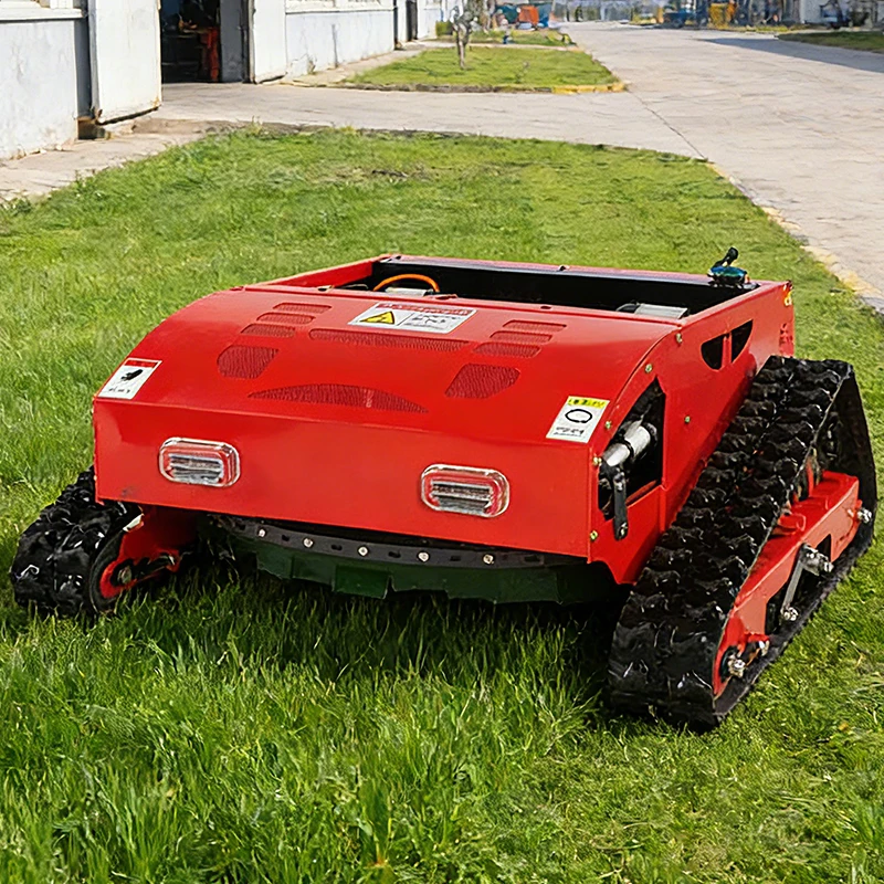Multi-Functional Crawler Lawn Mower Customize Smart Remote Control High ...