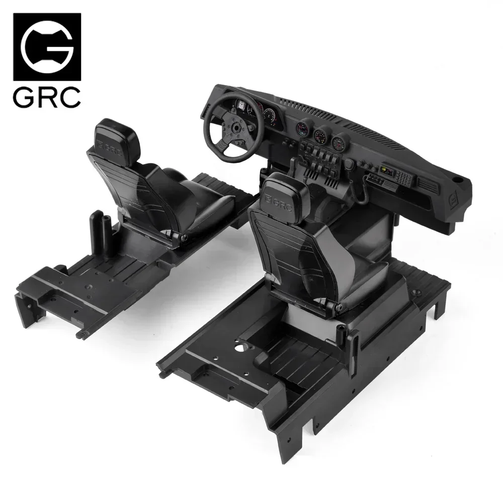 GRC Interior Kit / Seat / Dashboard for Trasxxas TRX4 Sport Option ...