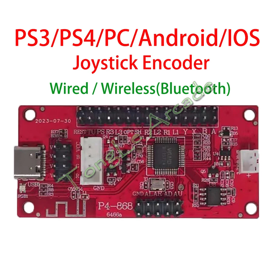1-2-Players-USB-Encoder-Arcade-Game-Zero-Delay-Joystick-PCB-Board ...