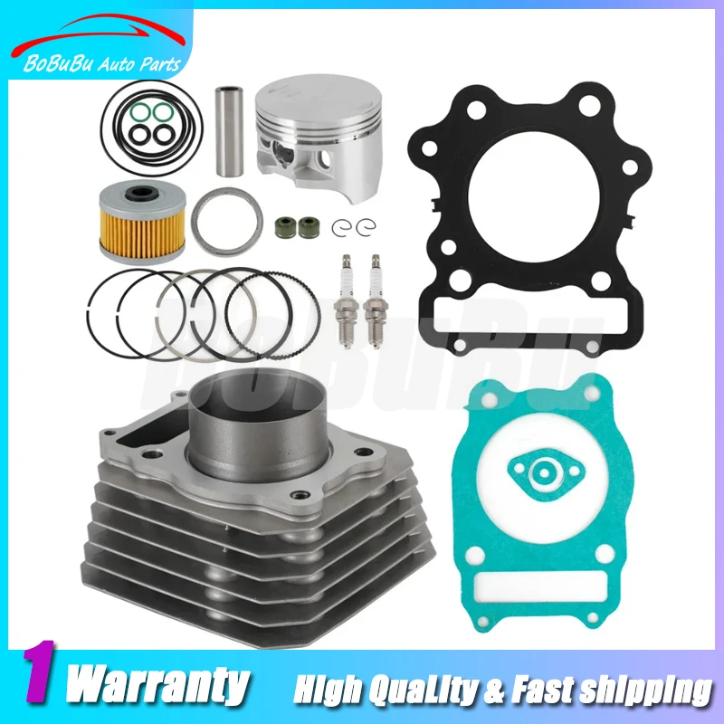 74mm 300cc Cylinder Kit for Honda Trx300 Fw Fourtrax 2x4 12000-HC4-000 ...
