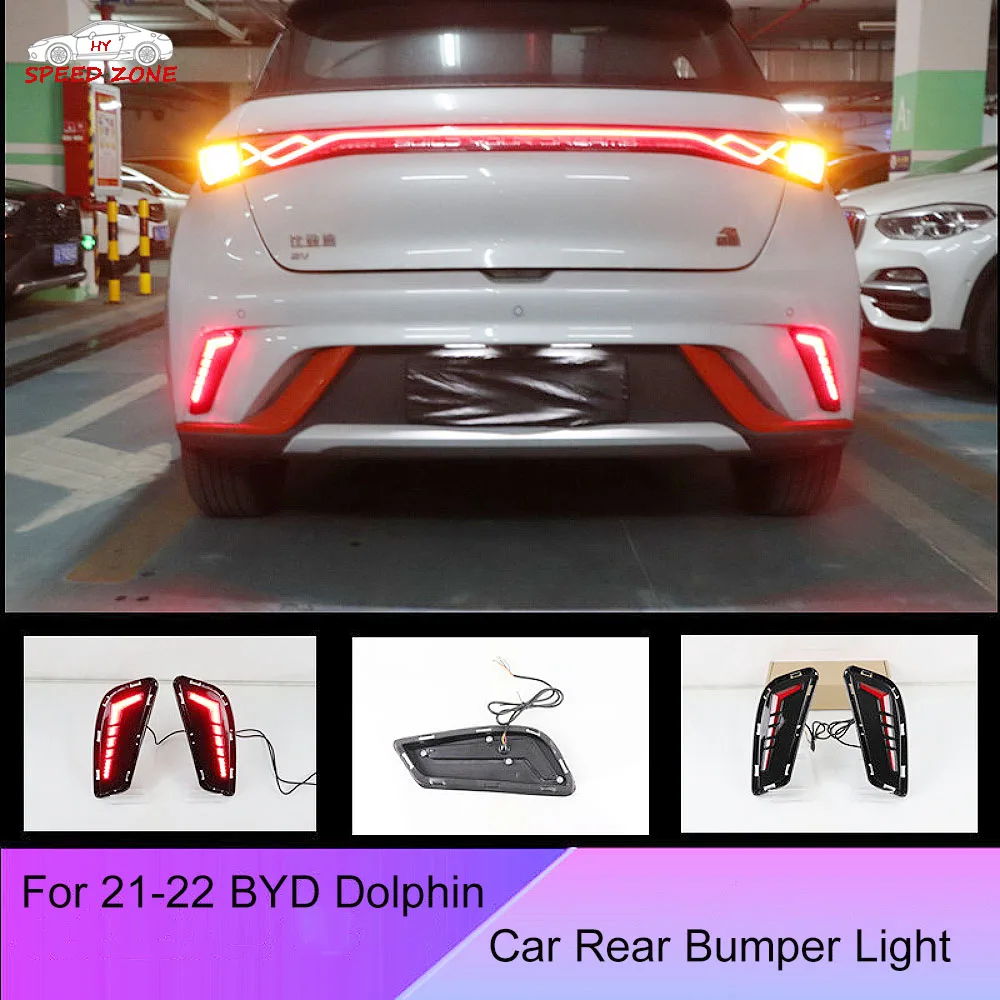 Automobile-Rear-Bumper-Light-Modification-LED-Daytime-Running-Lights ...