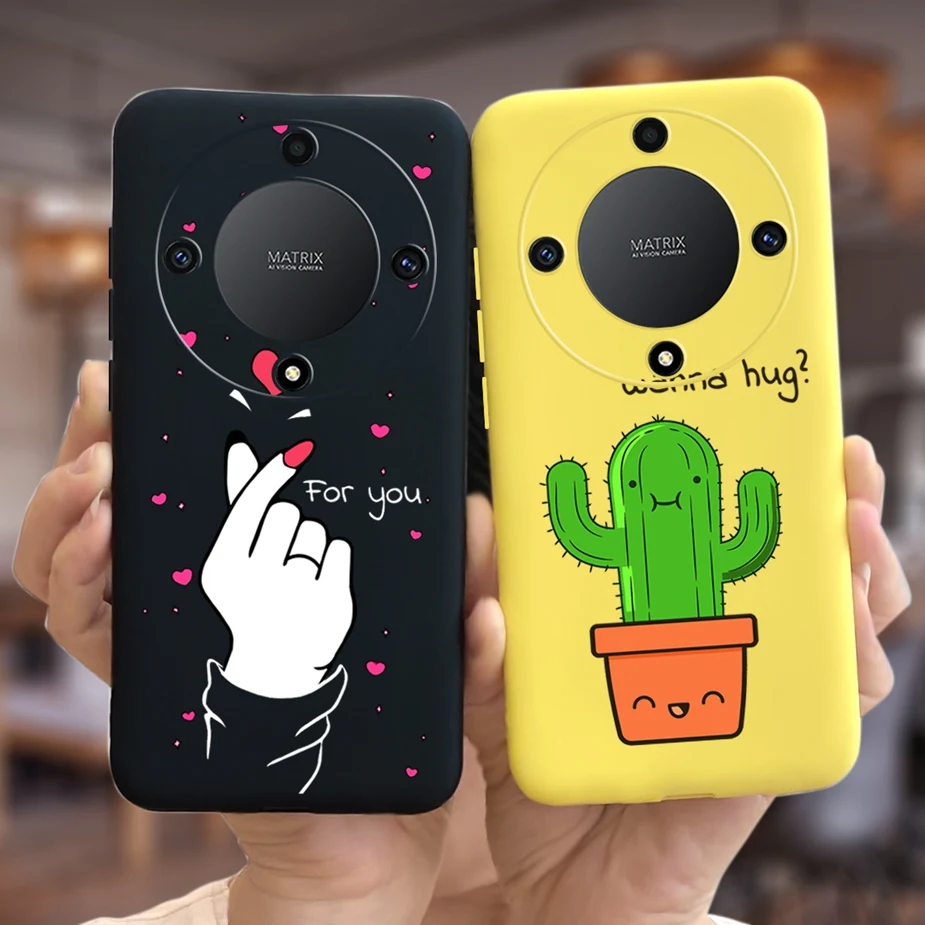 For Honor X9a Case RMO NX1 Cute Candy Painted Cover Soft Silicone ...