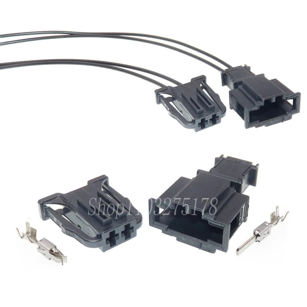 1 Set 2 Pin 1J0972923 191972712 Car Light Box Cable Electrical ...