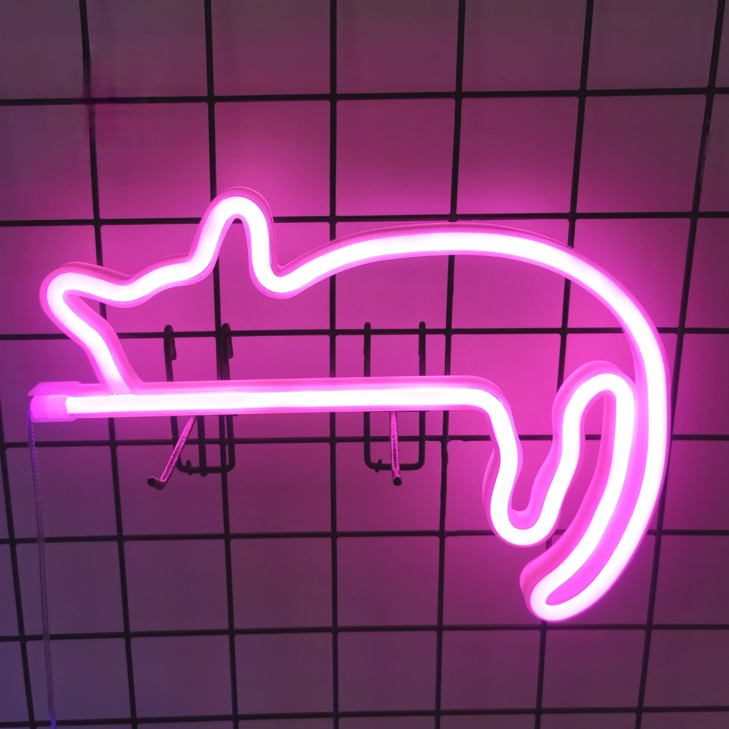 Cute-cat-neon-light-LED-wall-decoration-suitable-for-girls-bedrooms ...