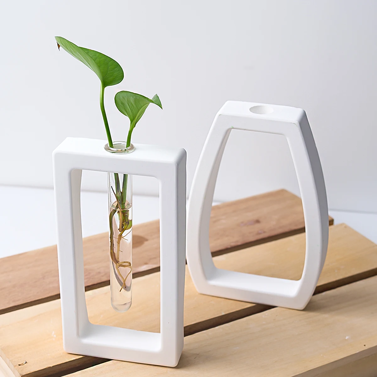 Square-Trapezoidal-Hydroponic-Vase-Silicone-Mold-DIY-Heart-Shape-Vase ...