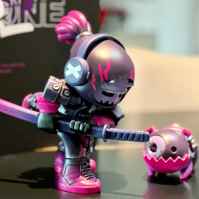Mr-Bone-Sepcial-Pueple-Color-Samurai-Knight-Figure-Fighter-Boy-Katana ...