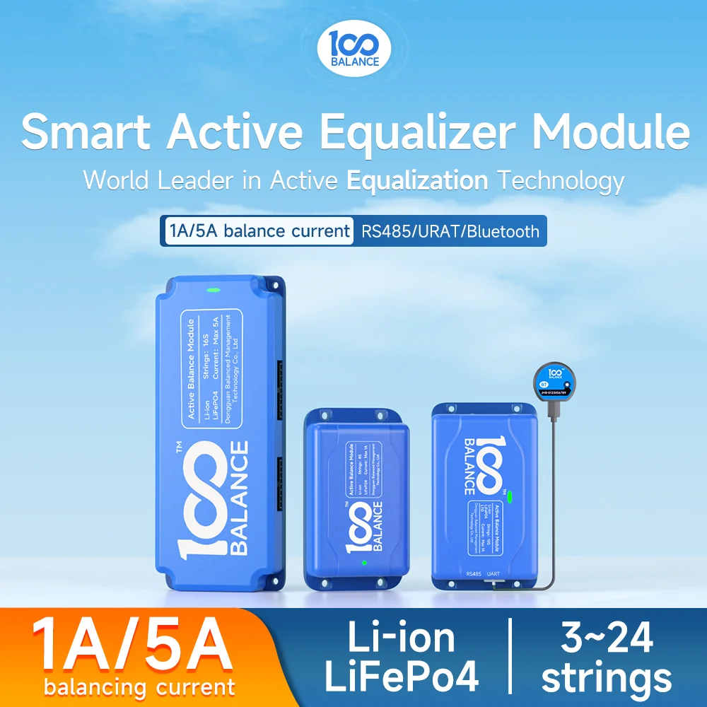 100BALANCE-Smart-Active-Balancer-4S-Equalizer-bluetooth-bt-UART-1A-5A ...
