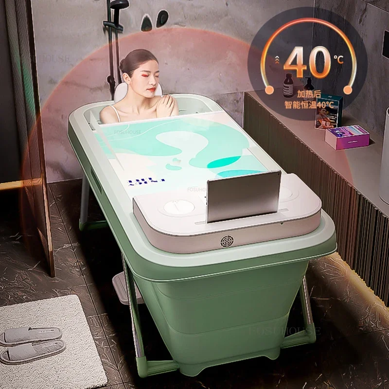 Portable-Bathtub-Adult-Home-Full-Body-Bath-Bucket-Foldable-Spa-Bathtub ...