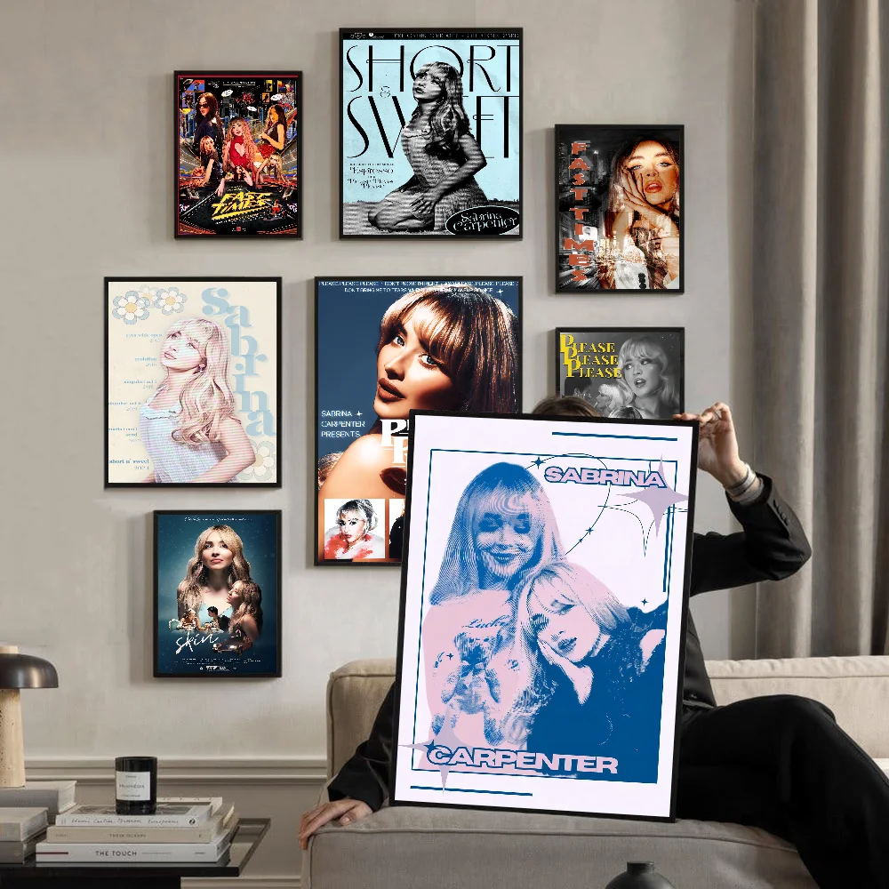 Singer Sabrina Carpenter Good Quality Prints and Posters Vintage Room ...