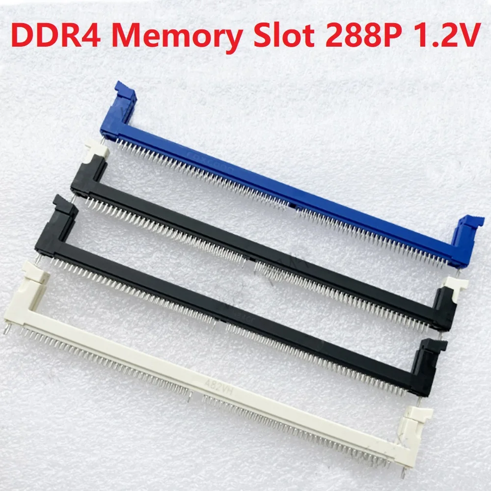 10Pcs-For-Foxconn-Desktop-Motherboard-DDR4-Memory-Slot-288P-1-2V-Memory ...