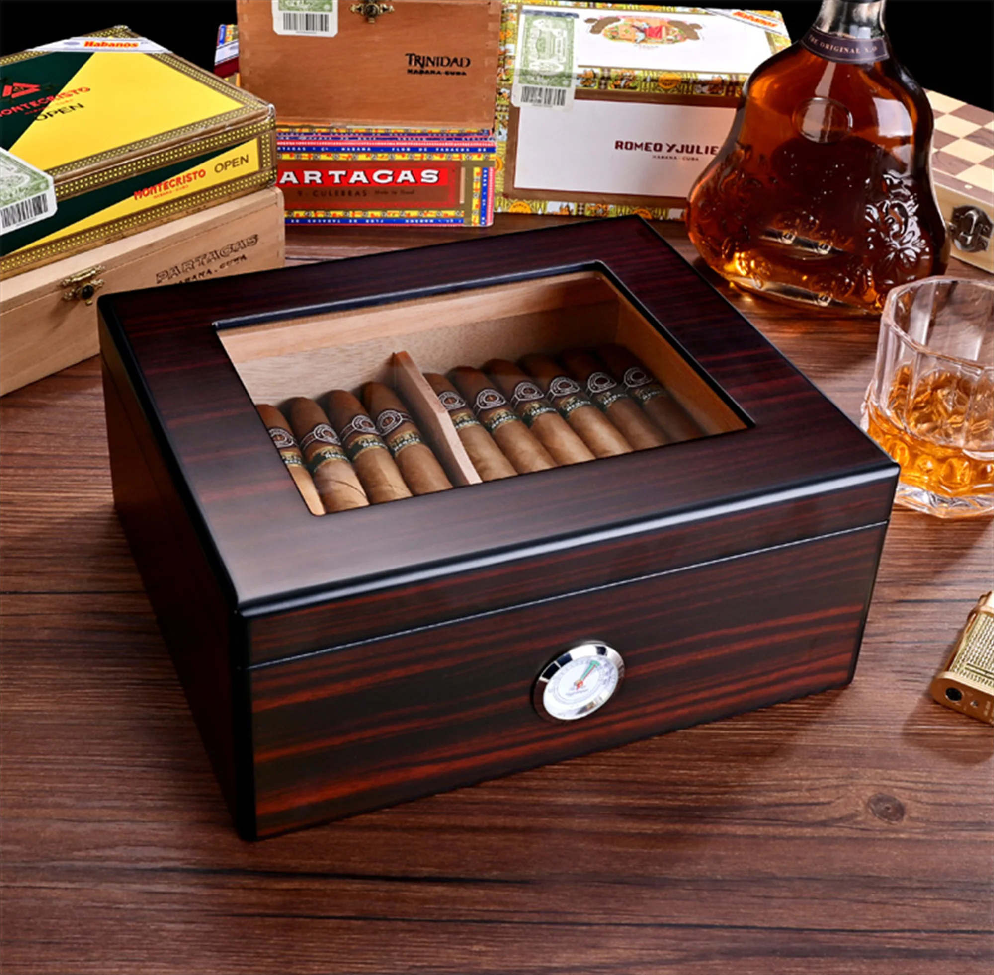Glass-Top-Cigar-Boxes-Personalized-Cigar-Boxes-Engraved-Cigar-Boxes ...