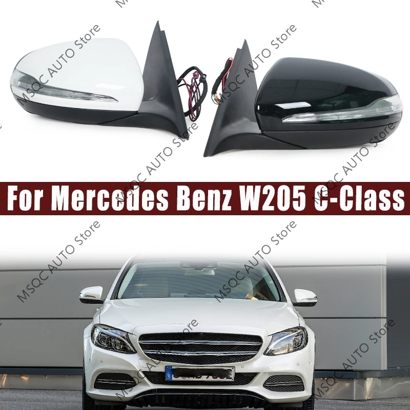 Car-Side-Power-Rear-View-Mirror-Assembly-Blind-Spot-For-Mercedes-Benz ...