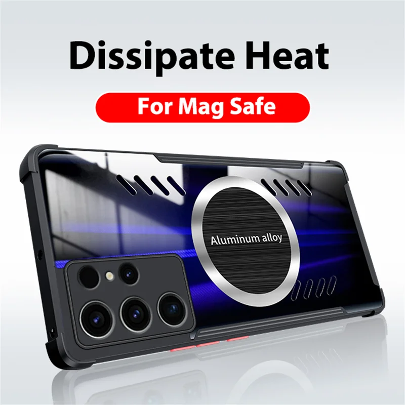 Heat Dissipation Graphene Magnetic For Magsafe Case For Samsung Galaxy ...