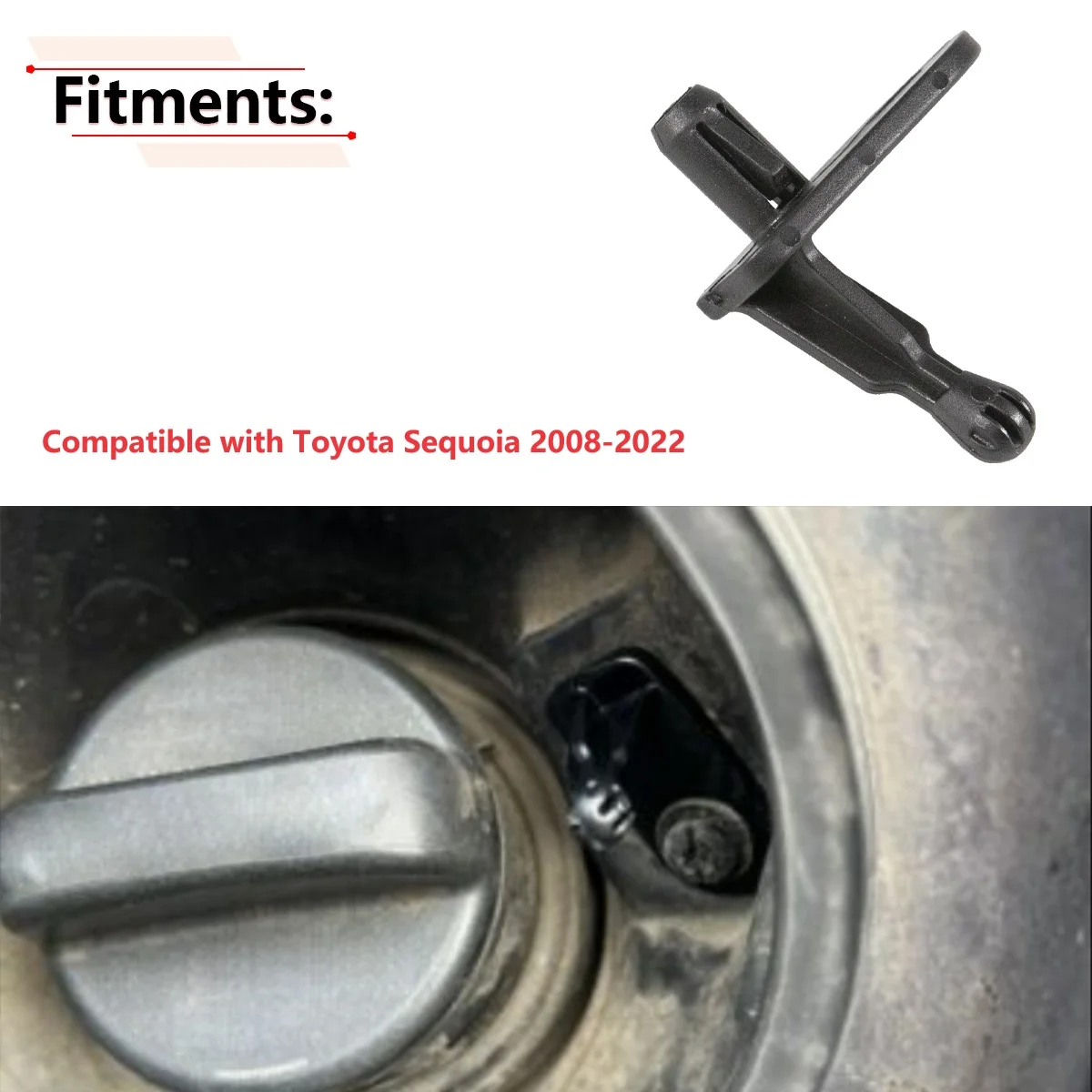 Fuel Tank Filler Switch Cover Housing Clip For Toyota Sequoia 2008 2009 ...