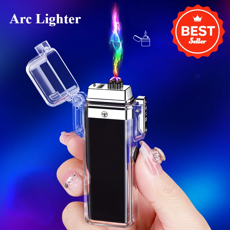 2025 New Transparent Shell Pulse Electric Lighter Long Strip with ...