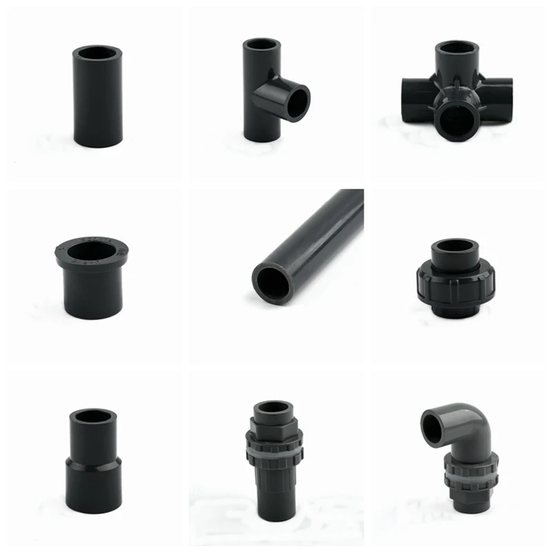 16mm-PVC-Pipe-Fittings-Connectors-Garden-Irrigation-Joints-Fish-Tank ...