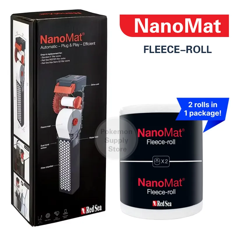 New Red Sea ReefMat NanoMat Fleece Roller Filter for Saltwater ...