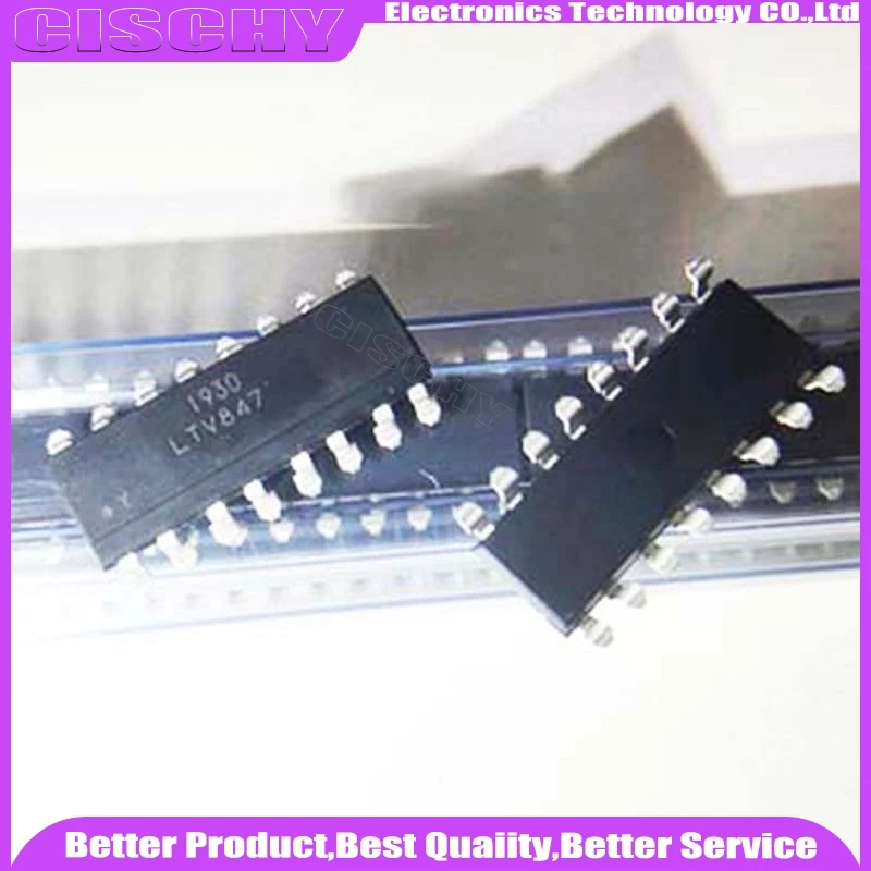 10pcs/lot LTV847 LTV847S PC847 SMD-16 In Stock - AliExpress 502