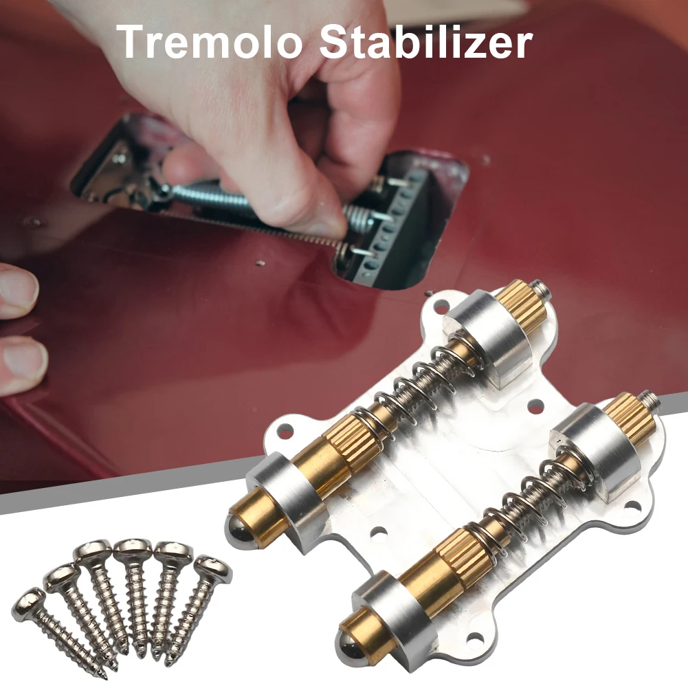 Electric Guitar Brass Tremolo Stabilizer for FR Tremolo Bridge Stopper ...