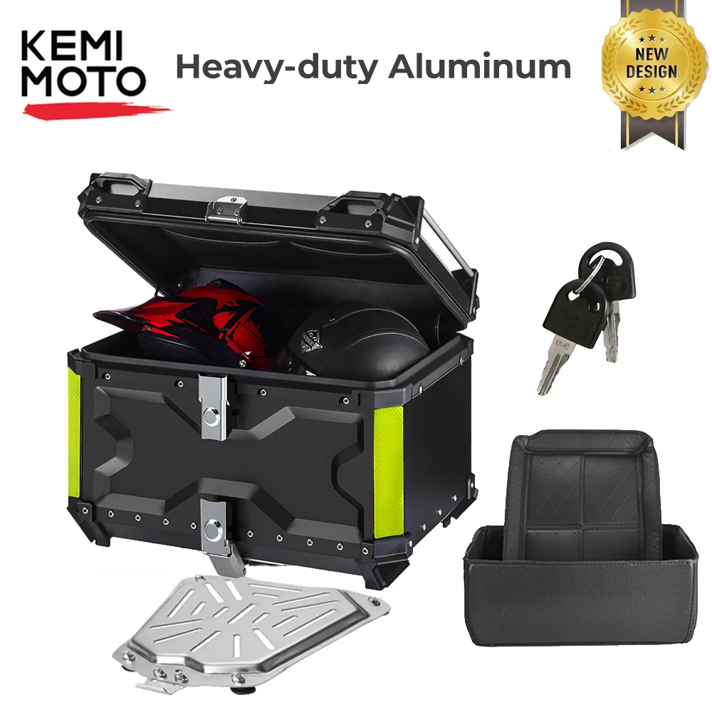 Motorcycle-Helmet-Box-CNC-Aluminum-Top-Tail-Rear-Luggage-Storage-Tool ...