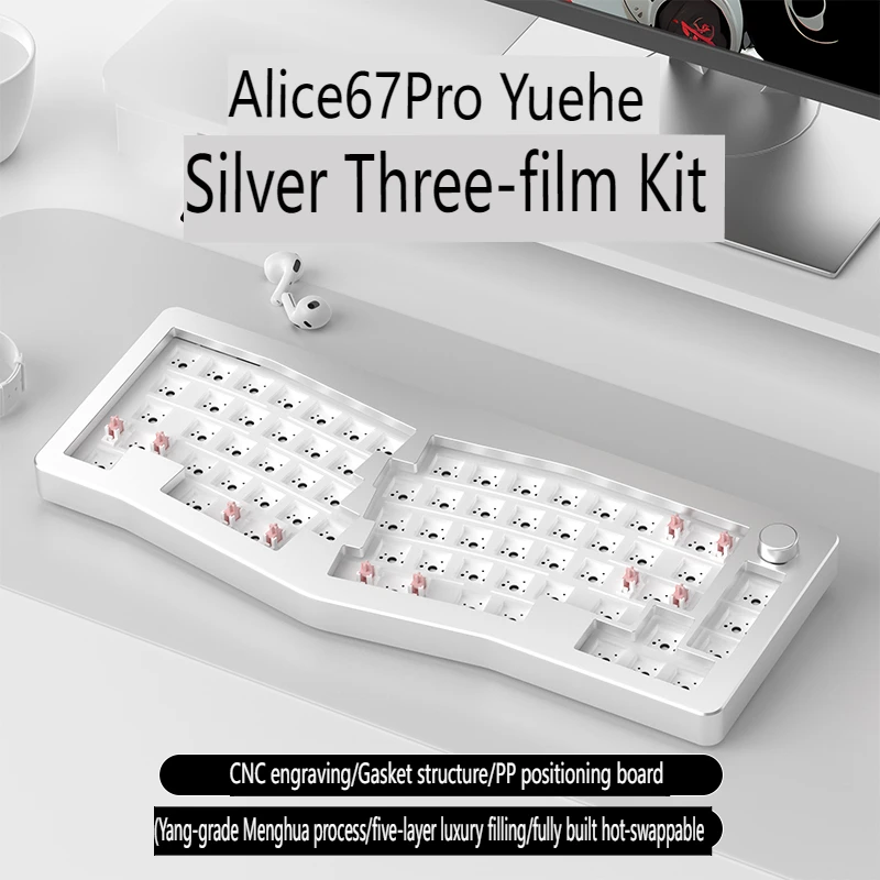 Monka-Alice67pro-Keyboard-Kit-Customization-Mechanical-Wireless-Rgb ...