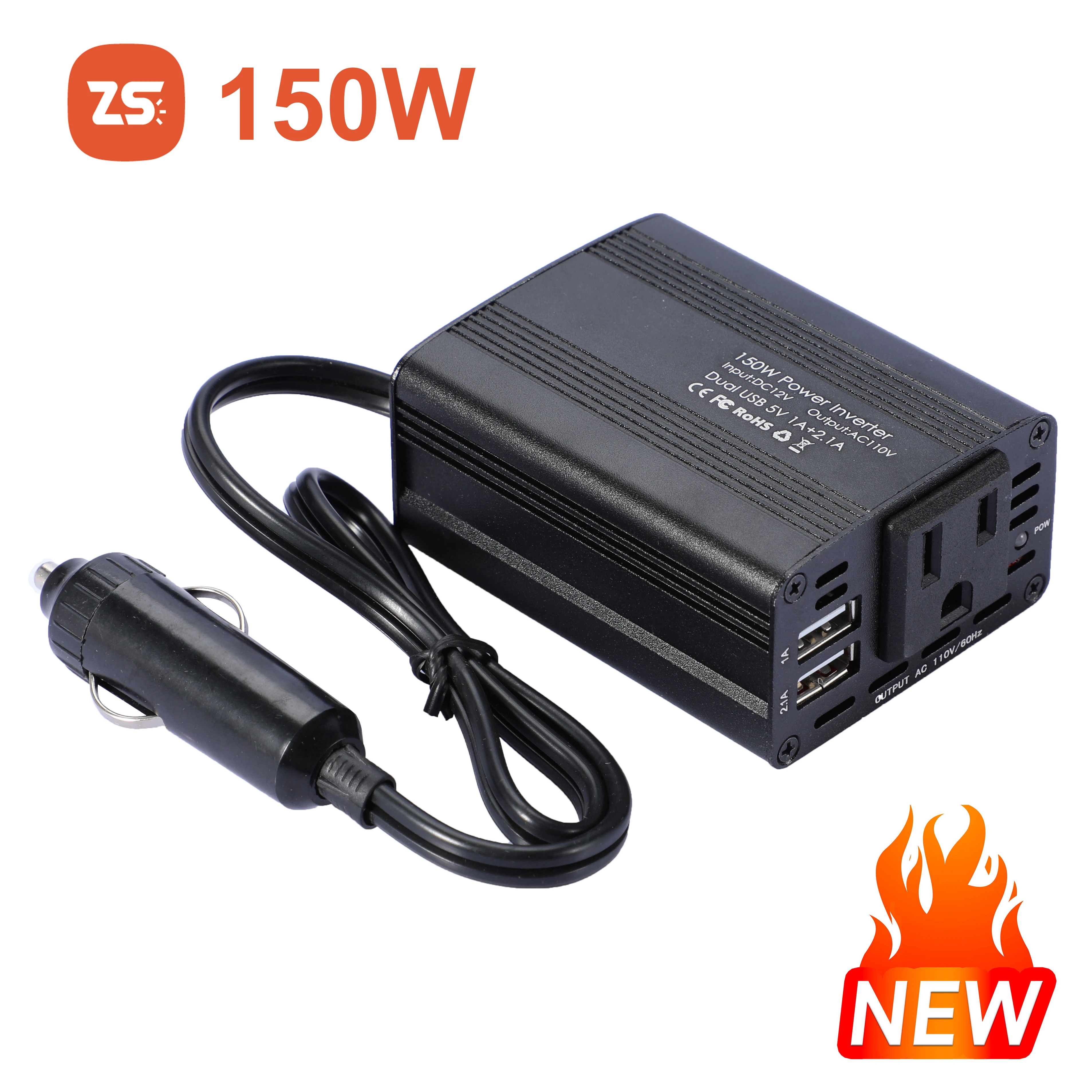 ZS-Factory-Manufacture-12V-DC-to-AC-110V-220V-Dual-USB-Sine-Wave-150W ...