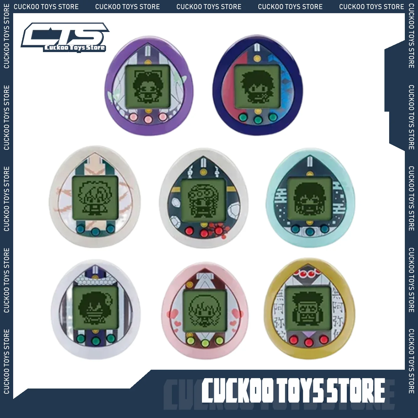 Bandai-Original-Demon-Slayer-Tamagotchi-Kisatsutaitchi-Electronic-Pets ...
