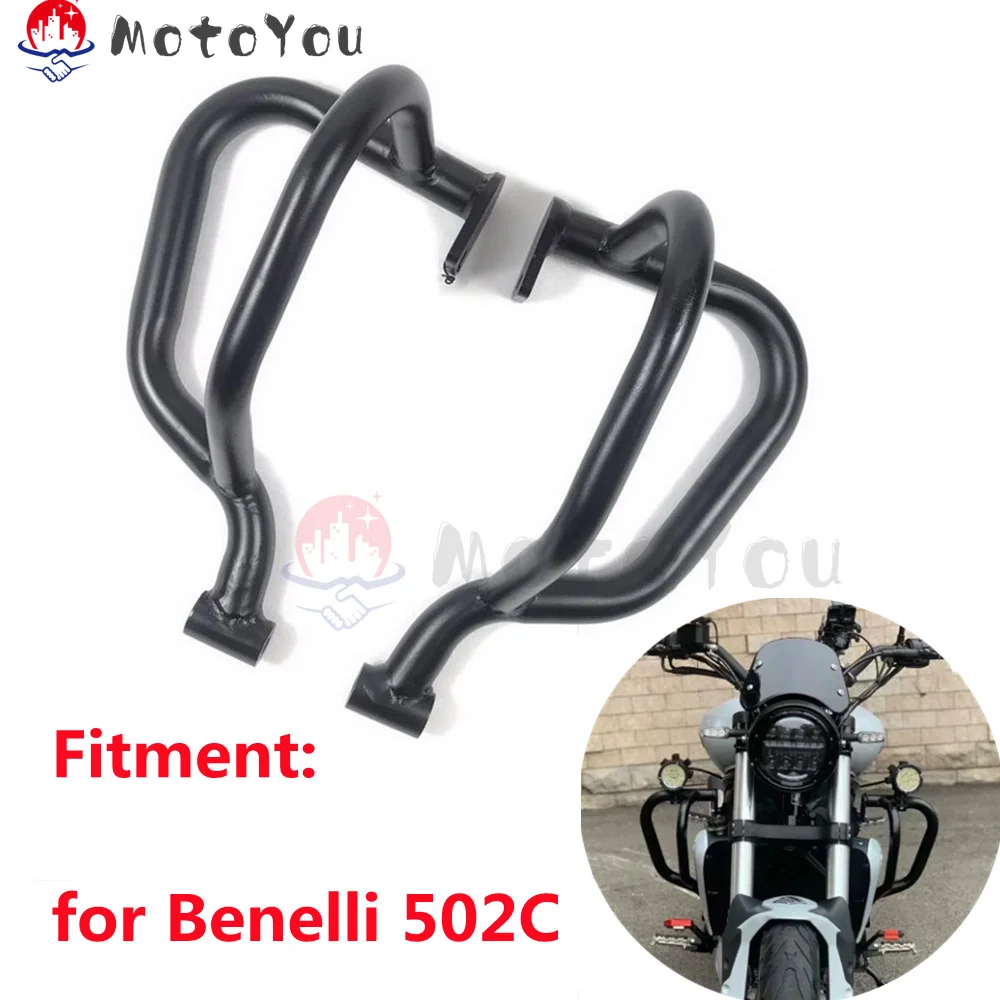 For-Benelli-502C-BJ502C-Engine-Guard-Crash-Bar-Tank-Bumper-Fairing ...