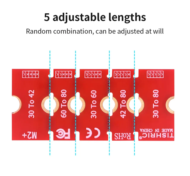 M2 Memory Card Adapter M.2 PCIe NVMe SSD Length Extender Card - Adapter ...